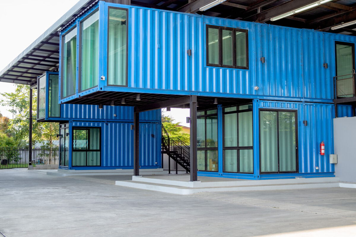 WORK SPACE CONTAINERS - COMMERCIAL/INDUSTRIAL - STEEL CONTAINER SPACES